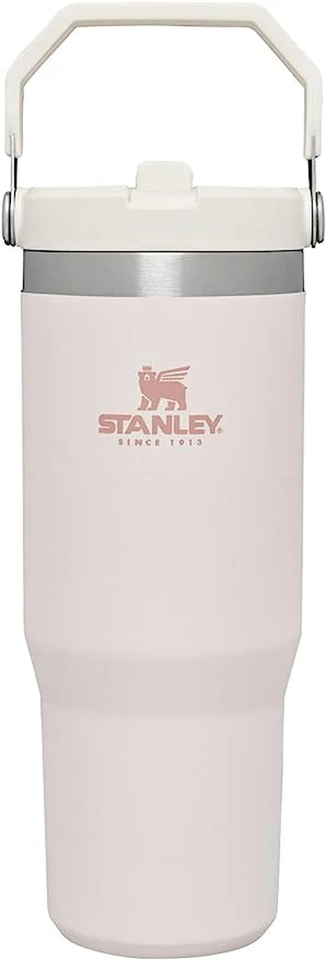 STANLEY Iceflow Stainless Steel Tumbler with Straw, Vacuum Insulated ...