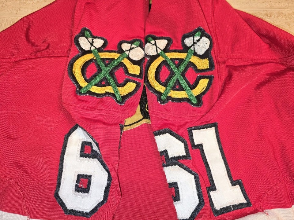 Vintage Chicago Blackhawks 1976-1977 Training Camp Game Worn Jersey ...