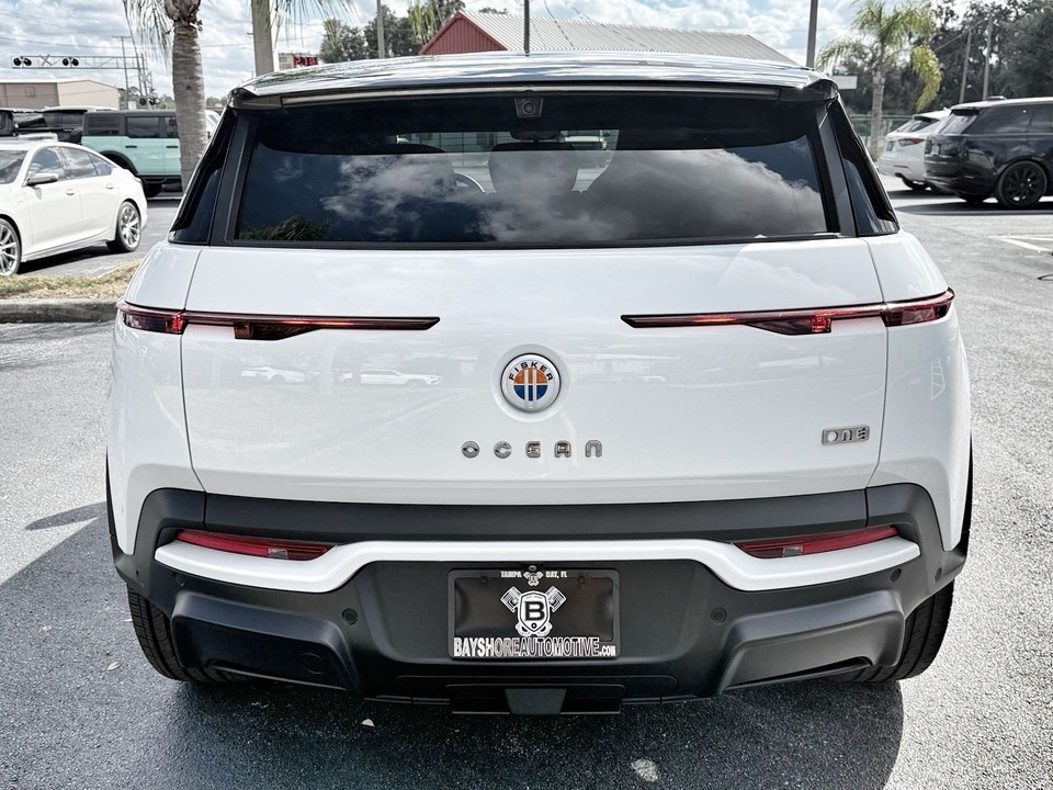 2023 Fisker Ocean FISKER OCEAN ONE WHITE/WHITE 1 OWNER CARFAX CERT | eBay