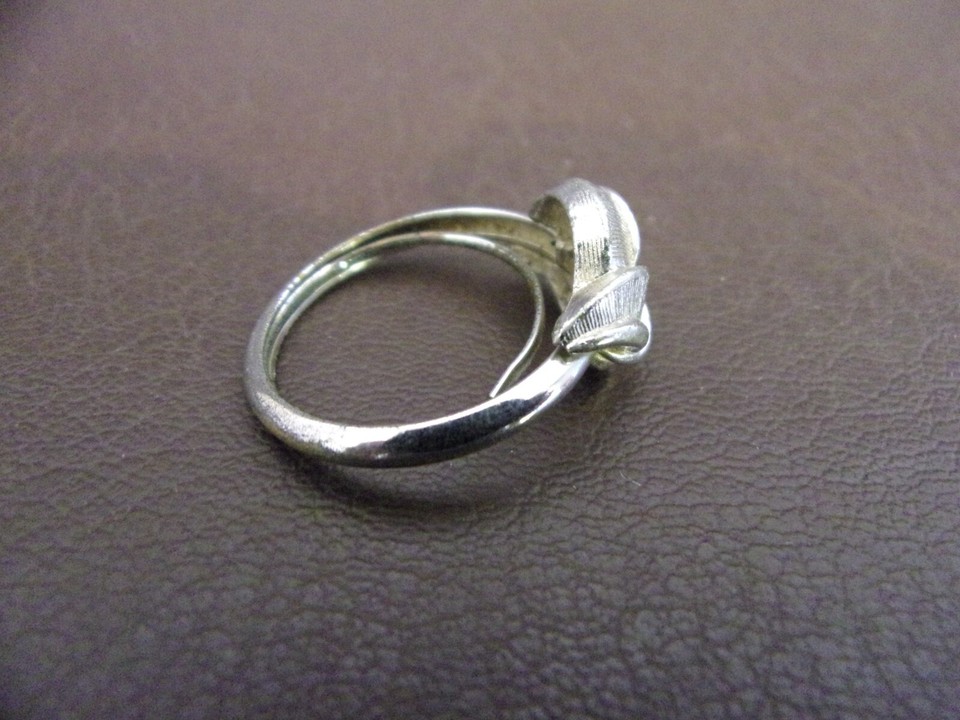 Avon Ring Silver Tone Size 9 | eBay