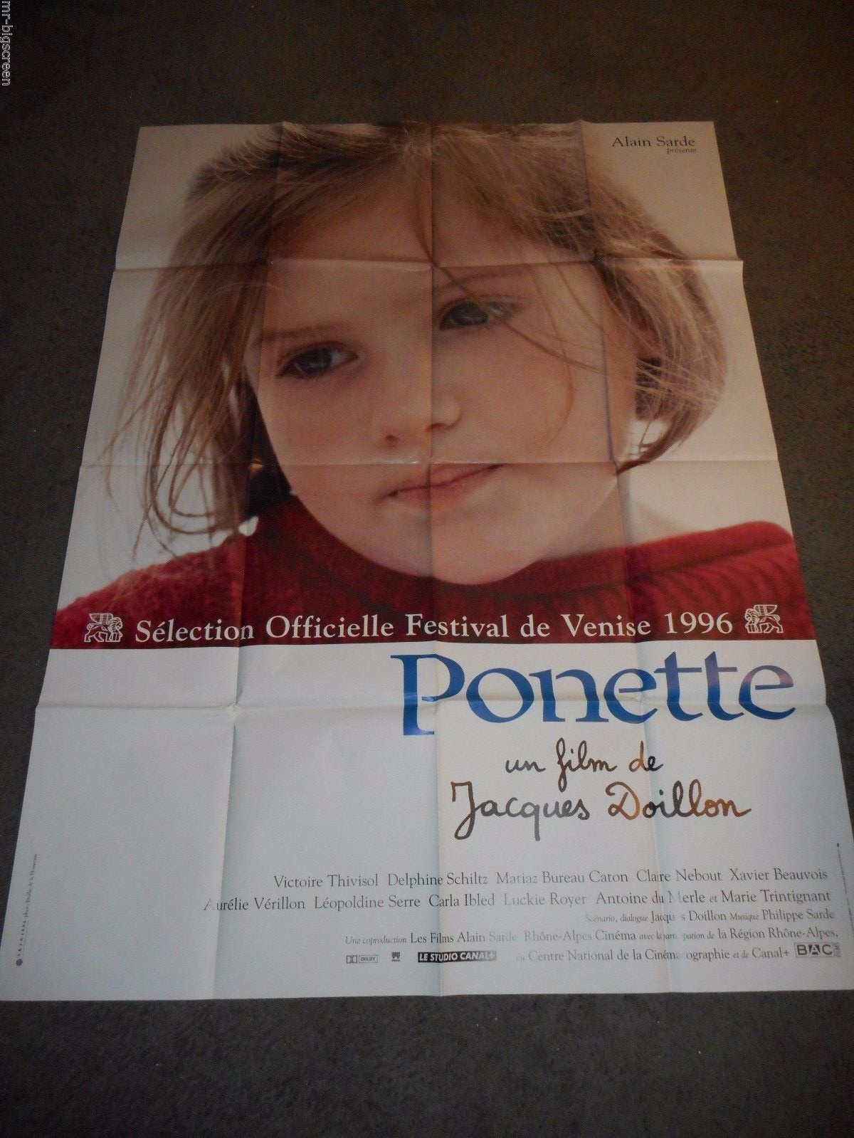 PONETTE - ORIGINAL GIANT FRENCH FOLDED POSTER - 1996 | eBay