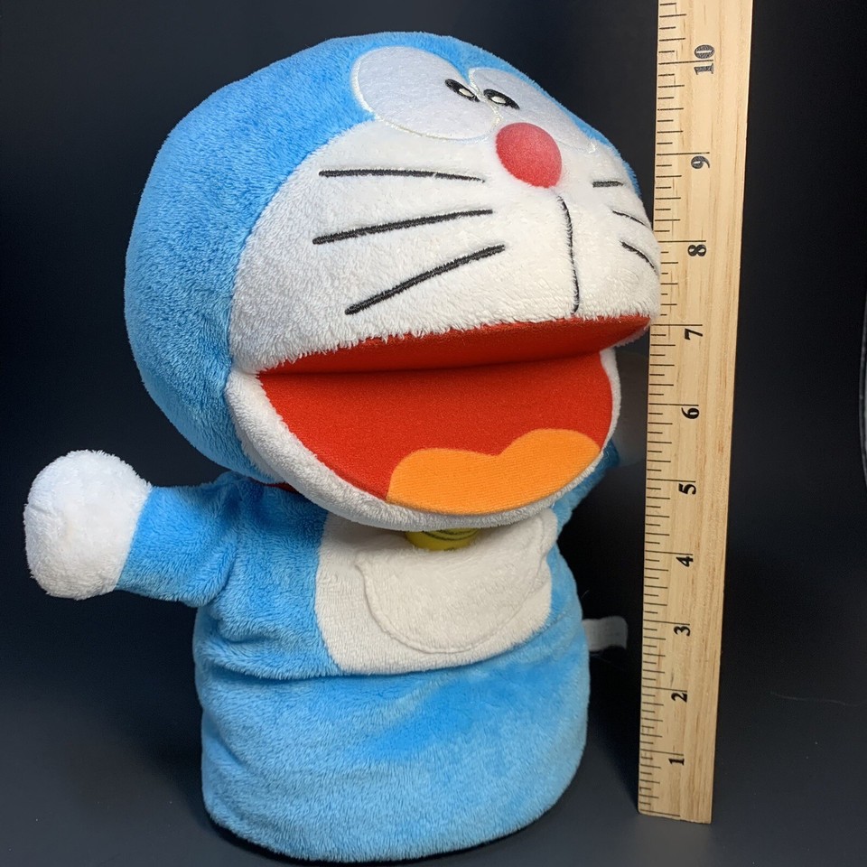 Doraemon 10" Hand Puppet Japanese Anime Manga Stuffed Animal Blue ...