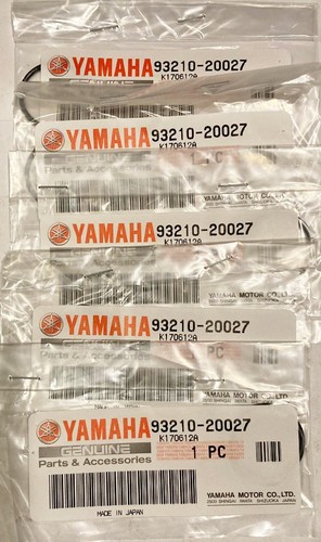 5 pieces new Yamaha O-rings 93210-20027-00 YZ125 IT175 TZ250J YZ100J ...
