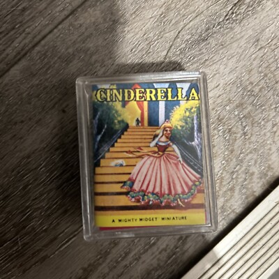 A Mighty Midget Miniaure 5 Classic Fairy Tales Miniature Books w/ Case ...