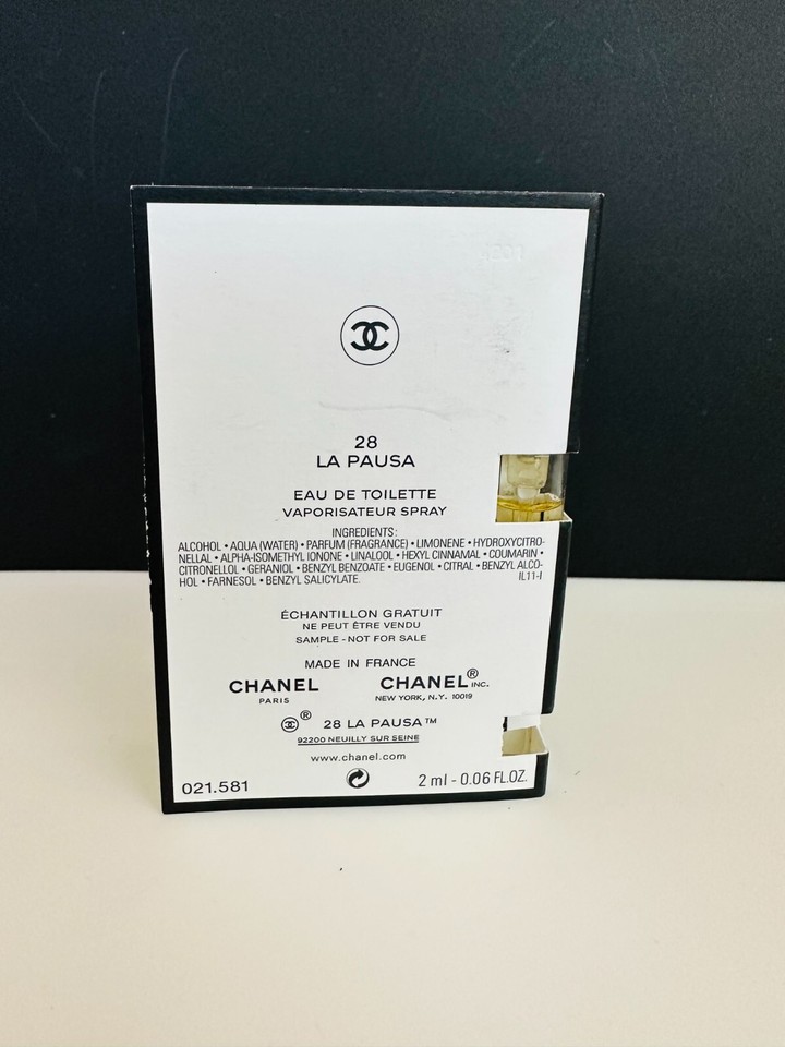 CHANEL Perfume Sample Vials 1.5ml/0.05oz (Choose Your Scent -Combined ...