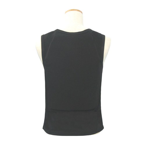 New Stock Ultra Thin made with Kevlar Body Armor Bulletproof Vest IIIA ...