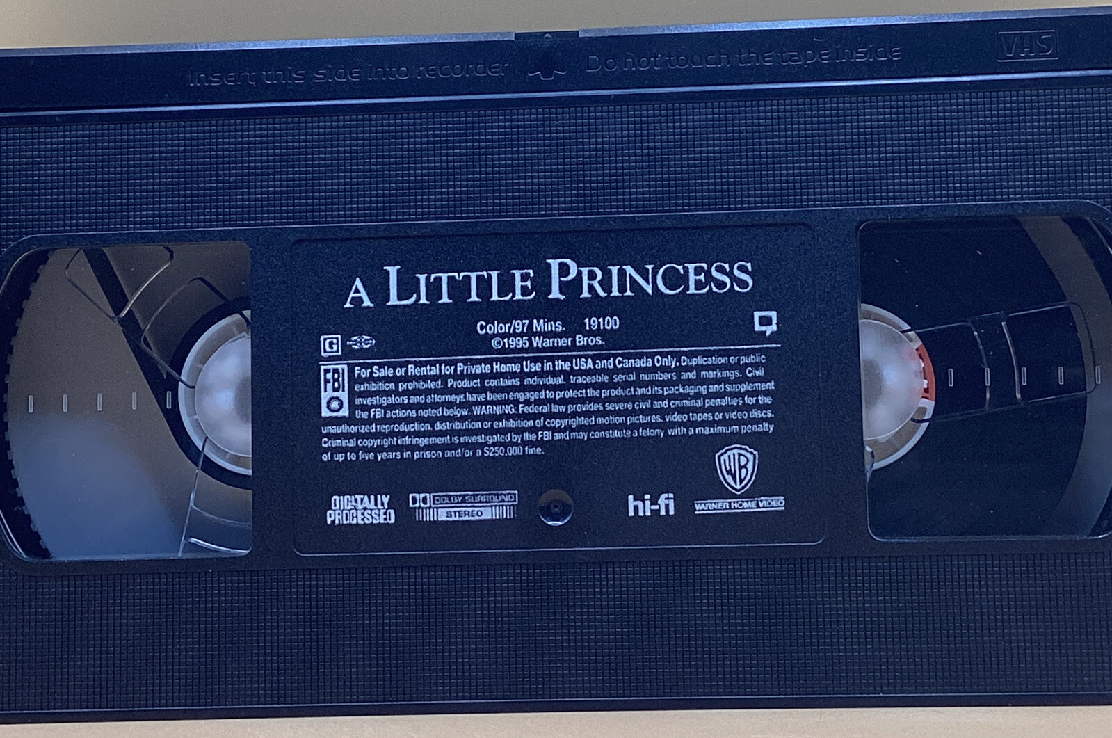 A Little Princess VHS 1995 Clamshell w/ Inserts **Buy 2 Get 1 Free ...
