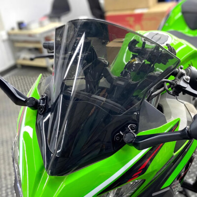 For Kawasaki Ninja 400 2018-2024 Front Windscreen Double Bubble ...