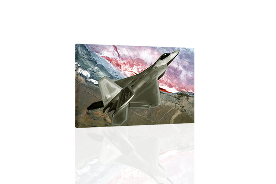 "F-22 Raptor" Canvas or Print Wall Art | eBay
