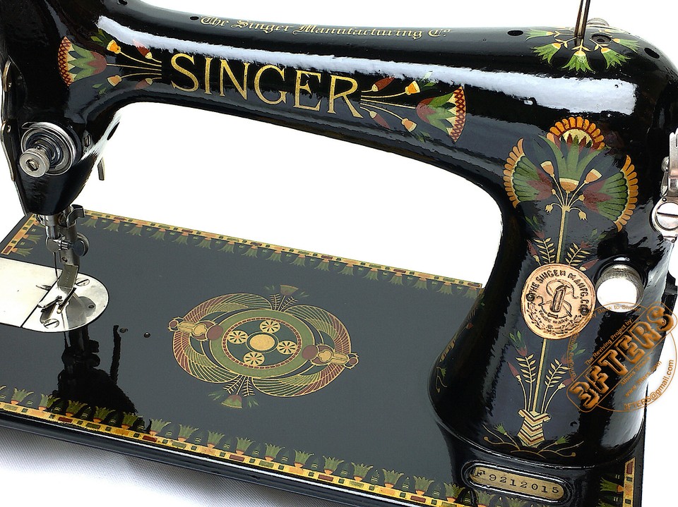 SINGER 66k Lotus Sewing Machine Restored & Serviced by 3FTERS | eBay