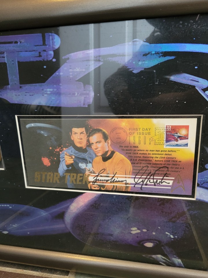 Star Trek USPS Autographed Collectors Limited Ed. Postmark Gallery ...
