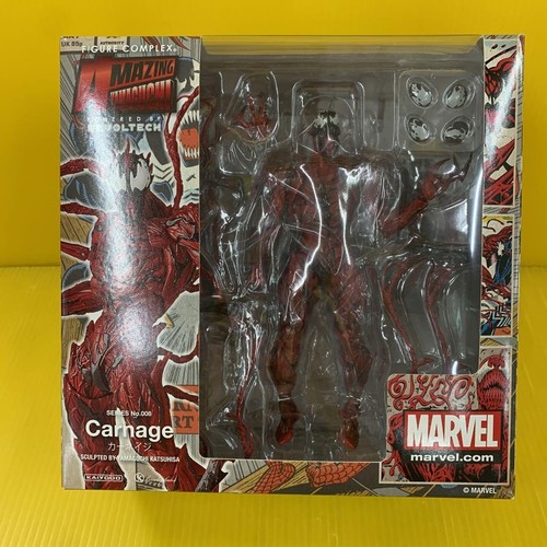 Carnage Revoltech Amazing Yamaguchi AY-008EX Limited Clear Ver. JAPAN | eBay