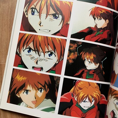 Evangelion Girls Anime Illustration Book Eve Asuka Rei Misato Hikari ...