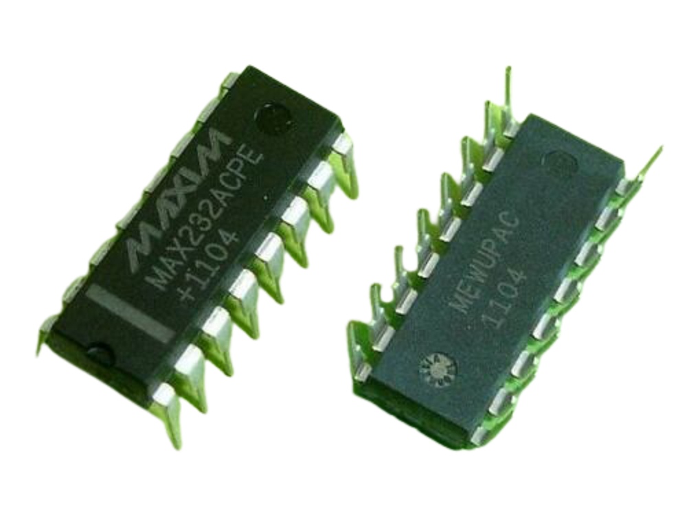 MAXIM MAX232ACPE - IC, RS232 TRANSCEIVER 200KBPS 5.5V PDIP-16 ORIGINAL ...