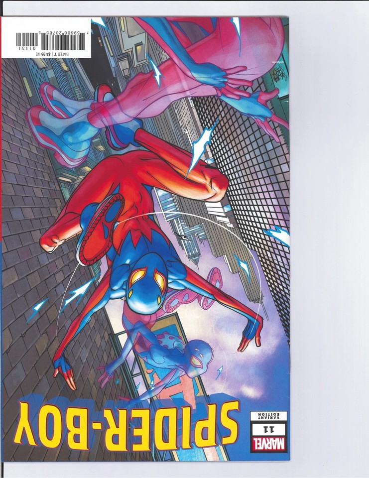 Spider-Boy 11 1st Spider-Girl Maka Akana Bailey Briggs Pasqual Ferry ...