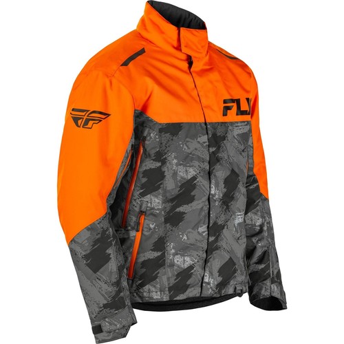 Fly Racing SNX Pro Jacket - Orange/Black - Small 470-5408S 191361496035 ...