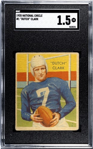 SGC 1.5 DUTCH CLARK 1935 National Chicle Football Set #1 Eagles | eBay