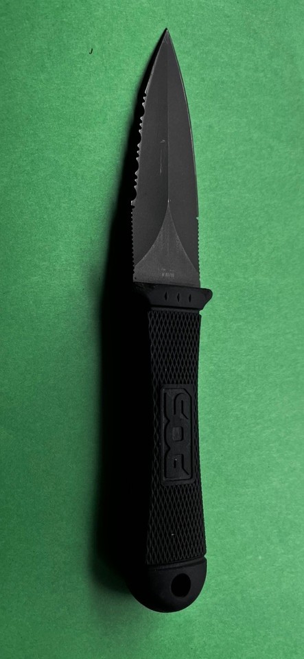 SOG DISCONTINUED MINI PENTAGON Unused. With Custom KNIFE KYDEX SHEATH ...