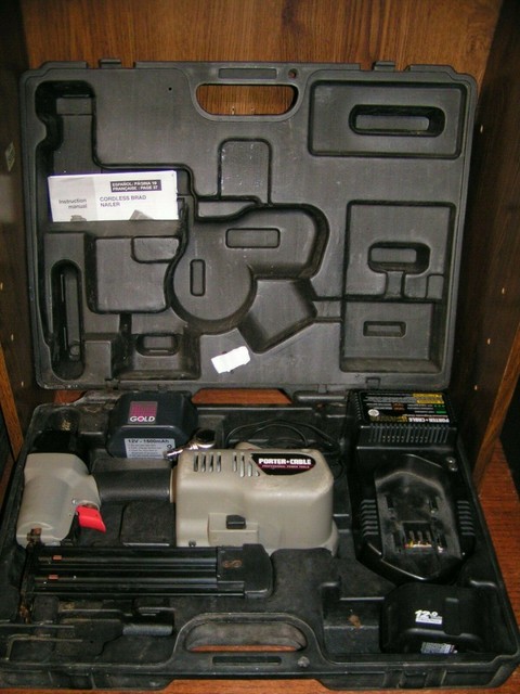 Porter Cable BN200V12 18 Gauge 12v Cordless Brad Nailer for sale online ...