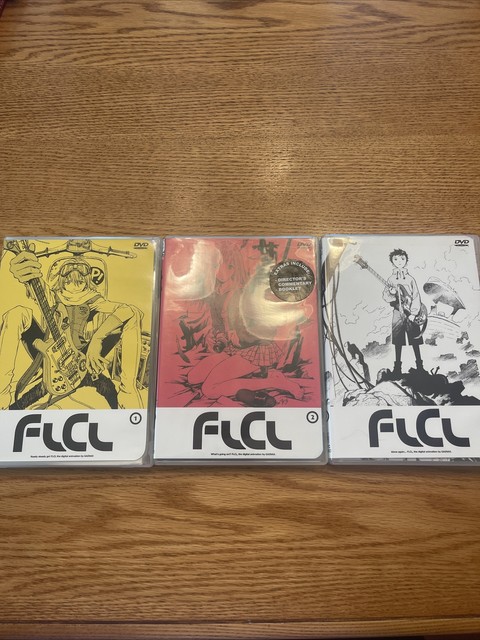 FLCL Vol. 3 (DVD, 2003, Packaged in a Collectors Box) for sale online ...