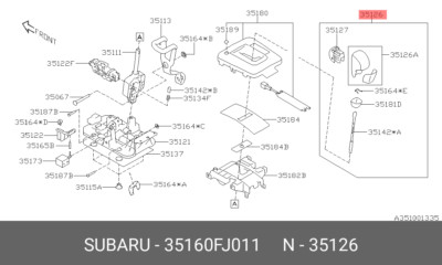 Genuine OE Grip Assembly 35160FJ011 for Subaru 35160-FJ011 | eBay