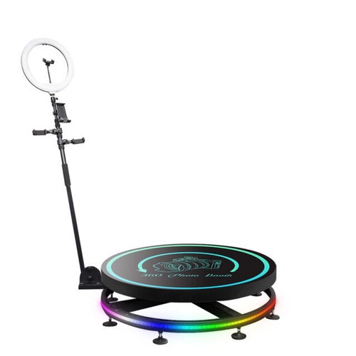 360 Photo Booth Video Selfie Automatic Spin Platform | eBay