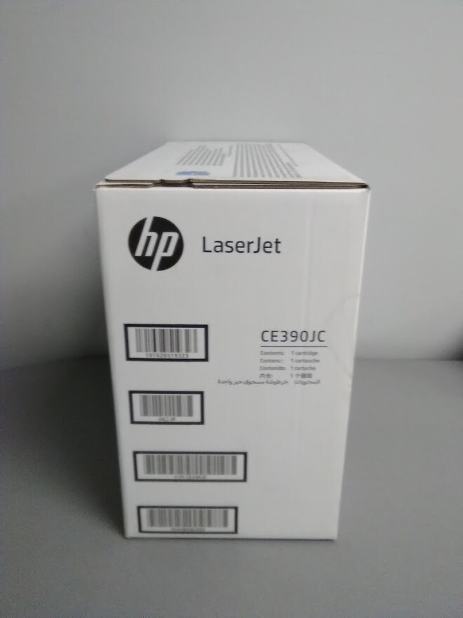 HP CE390JC 90x High Yield Black Toner Cartridge Genuine New SEALED | eBay