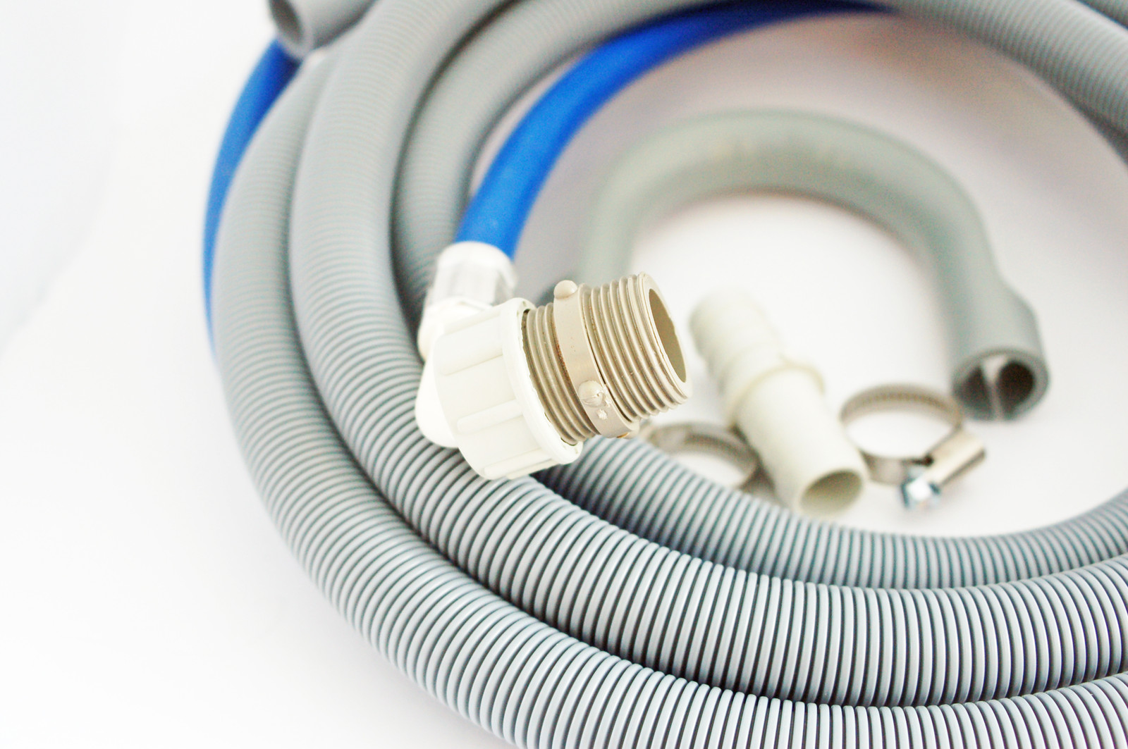 WASHING MACHINE & DISHWASHER FILL WATER / DRAIN HOSE EXTENSION KIT 1.5M ...