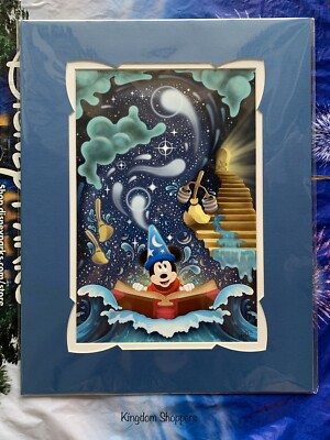 2020 Disney Parks Jason Ratner Deluxe Matte Print Sorcerer’s Apprentice ...