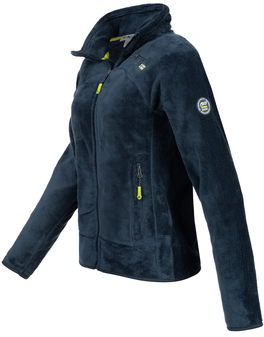 Geographical Norway Damen Teddy Fleece Jacke FVSB Winter Sweater ...