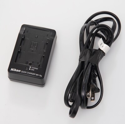 Nikon MH-18a Camera Quick Battery Charger Mh18a For D70 D80 D90 D100 ...