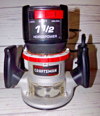 Sears Craftsman USA 1-1/2 HP Router Double Insulated 315.174921 READ | eBay
