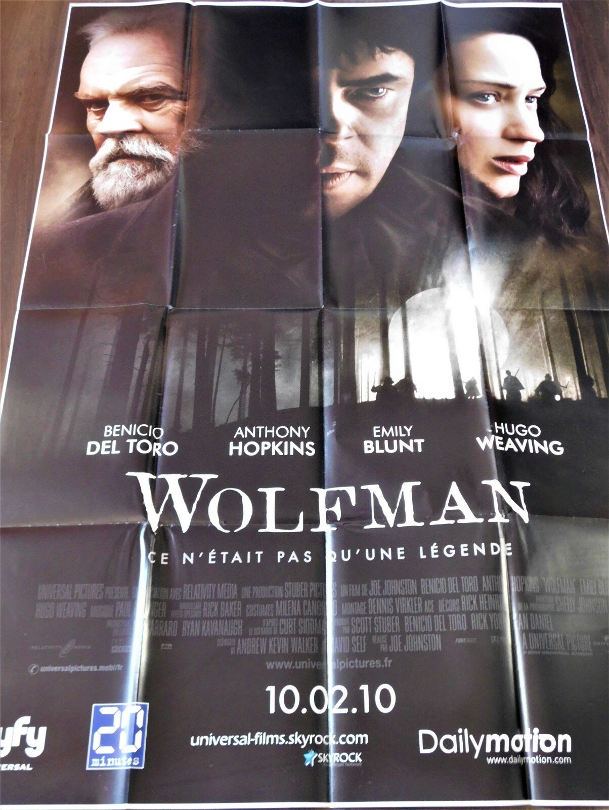 The Wolfman 2010 Poster