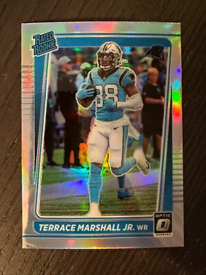 2021 Panini Donruss Optic TERRACE MARSHALL JR. Rated Rookie RC Holo ...