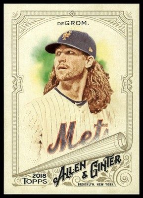 2018 Topps Allen & Ginter #105 Jacob deGrom | eBay