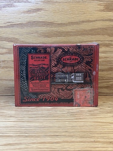 Schrade “Cigar Box Classics” SCH14 Pocket Knife Limited Edition NOS | eBay