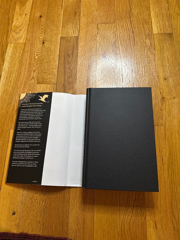 Kingdom Book Designs - Fourth Wing By Rebecca Yarros - Light Edges Only ...