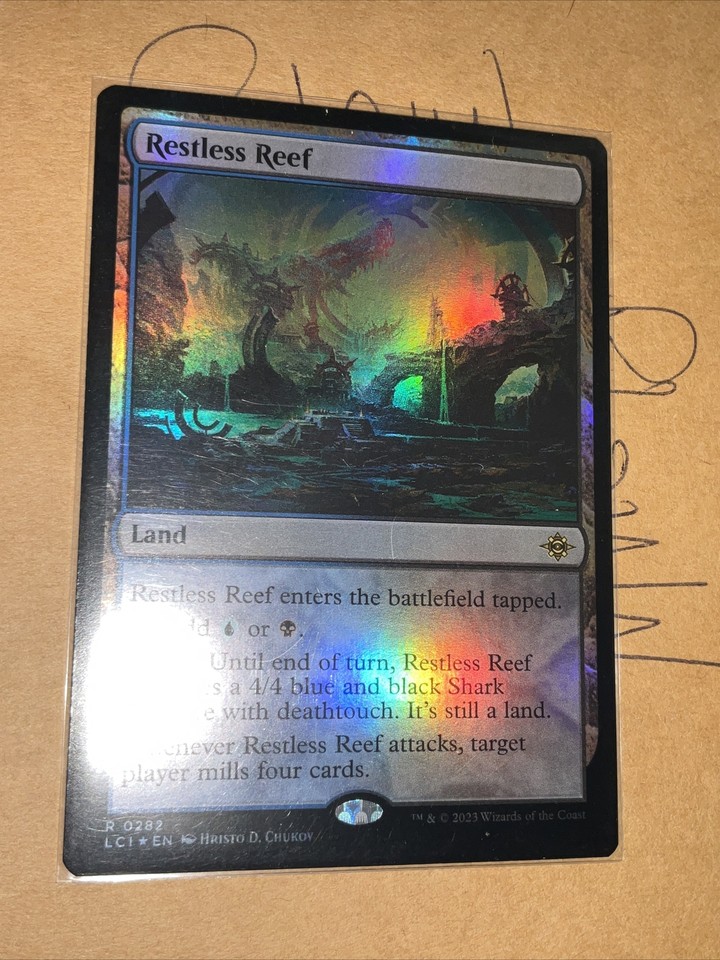 MTG: Restless Reef, Lost Caverns Of Ixalan, FOIL, Pack Fresh! | eBay