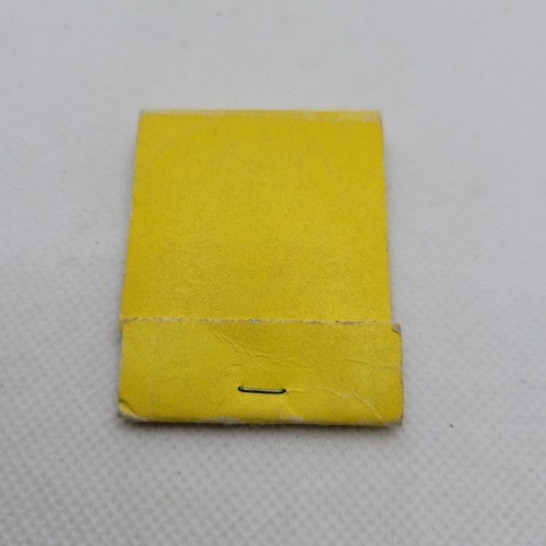 Plain Blank Yellow Matchbook Match Box Vintage Matches | eBay
