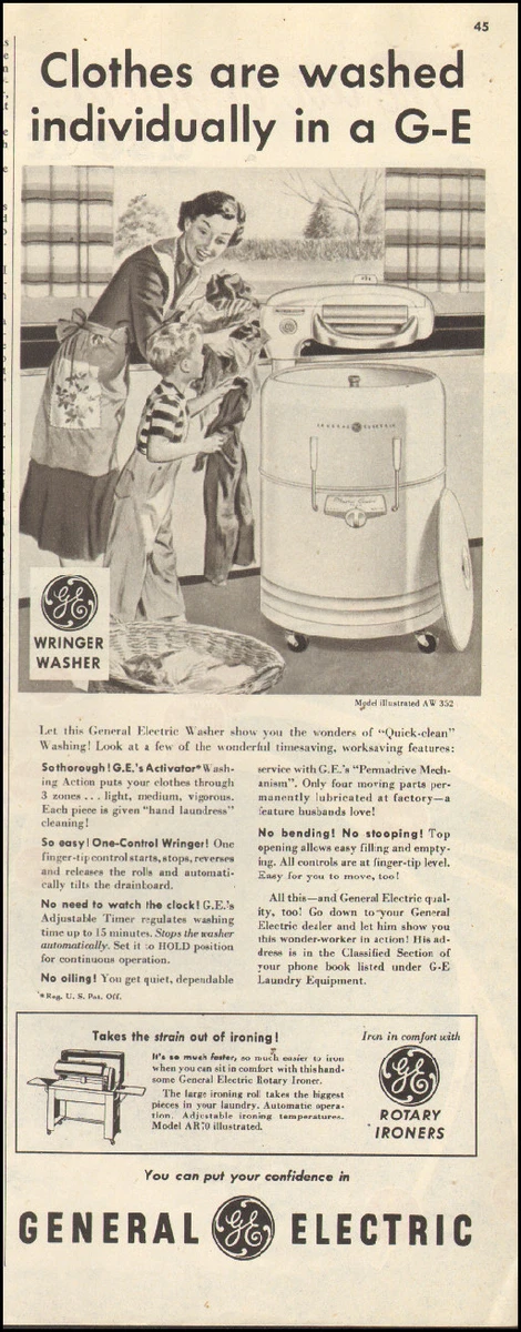 Wringer Washer 1950