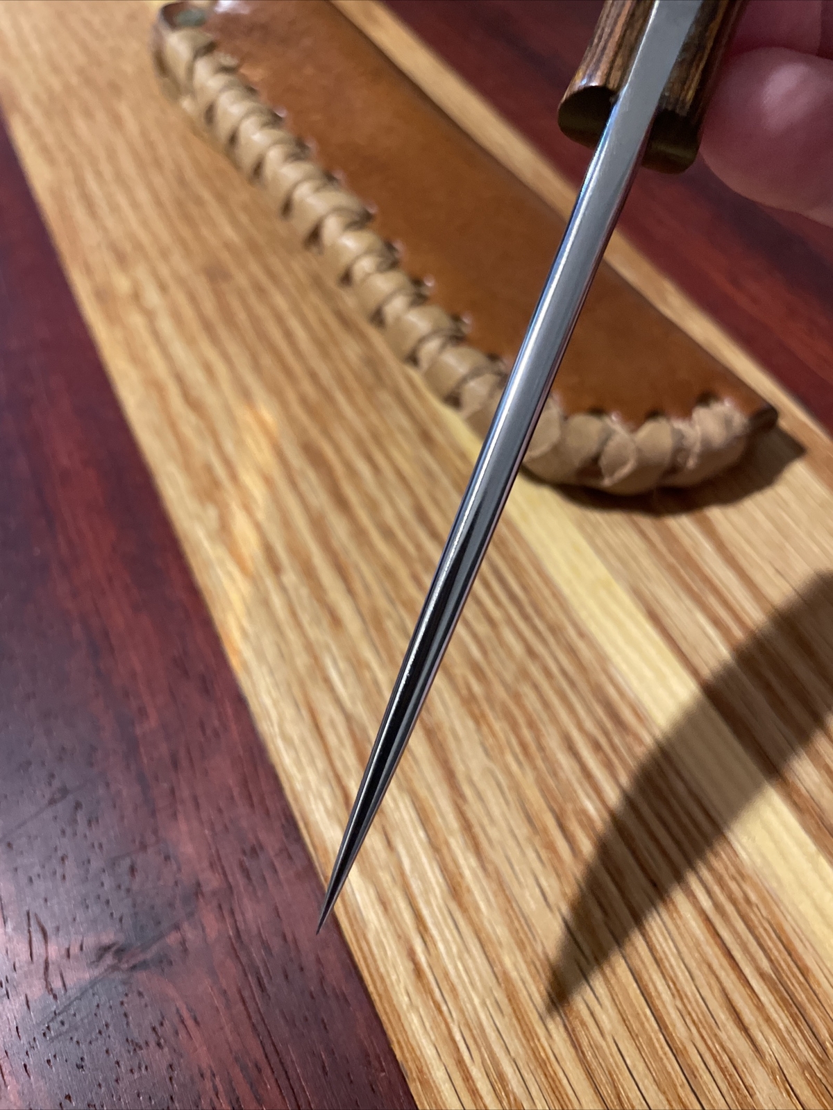 Vintage Custom Caping Skinning Knife Handmade By Dan Hubbs USA Hunting ...