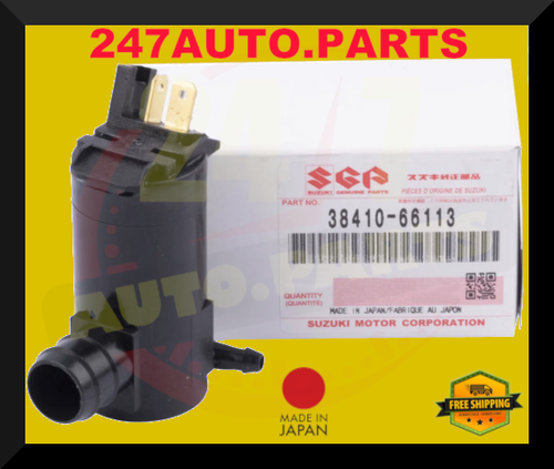 ORIGINAL SUZUKI WINDSHIELD WATER PUMP FOR SEVERAL MODELS, 38410-66113 ...