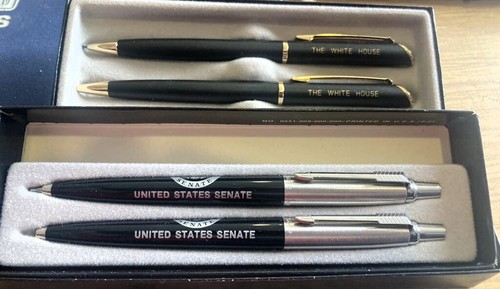Collectable pen and pencil sets, White House, US Senate | eBay