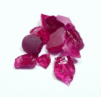 Loose Gemstone Natural Red Blood Ruby Rough 32.05 Ct/11 pcs With Free ...