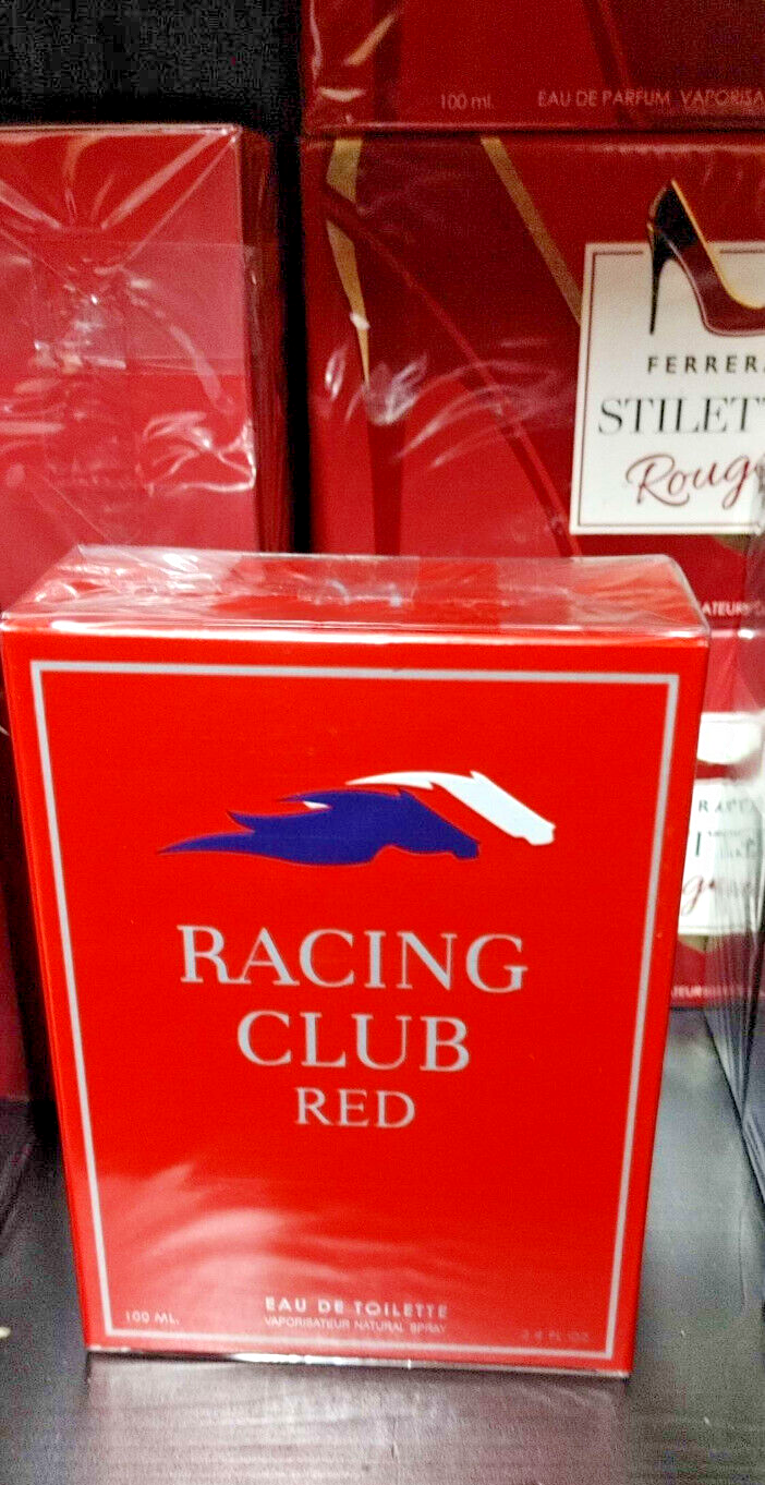 RACING CLUB RED men's designer 3.4 oz EDT cologne by MIRAGE BRANDS | eBay