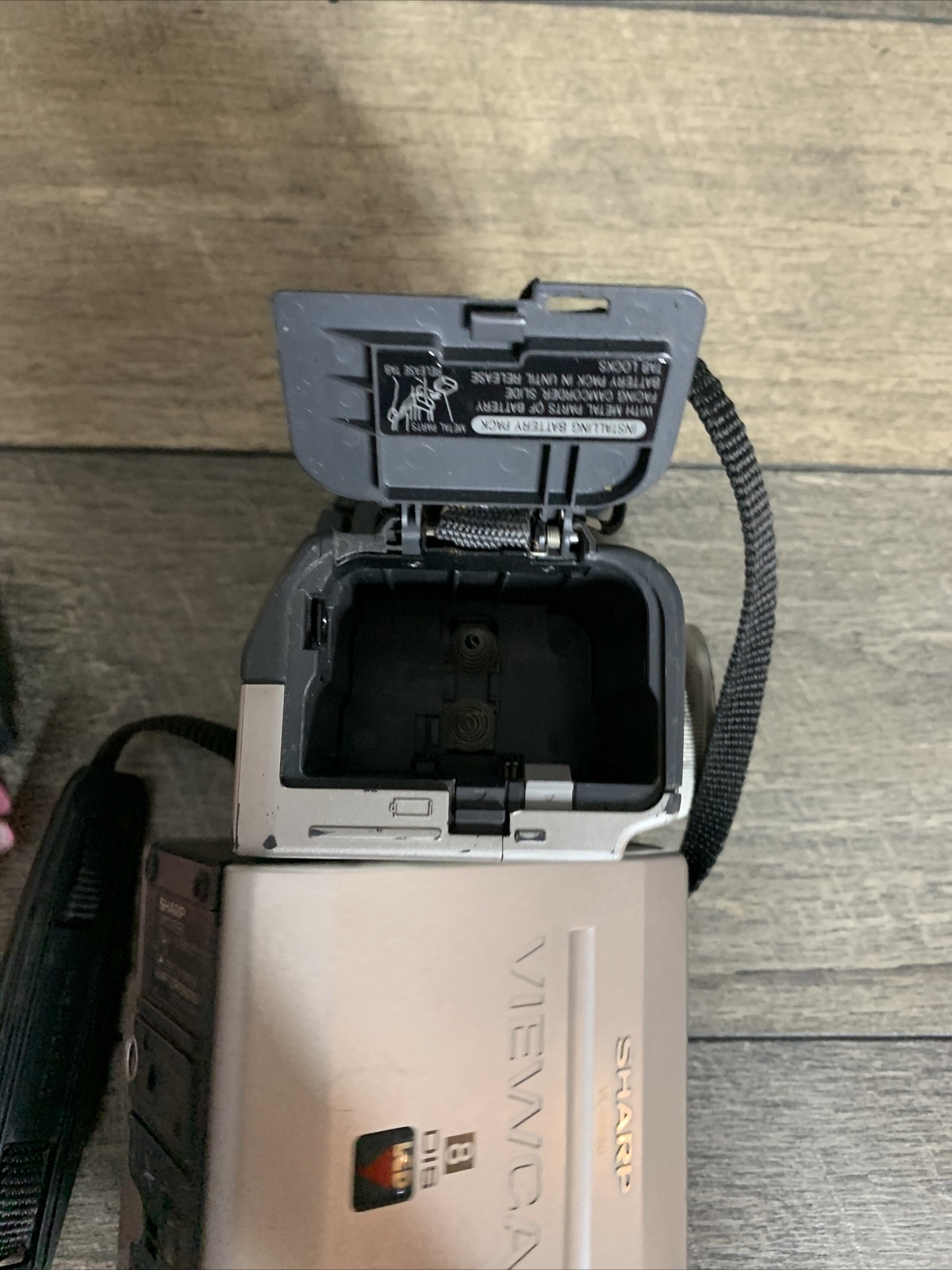 Vintage Sharp Viewcam VL-E660U Video 8 Camcorder (Parts Only) With 1 ...