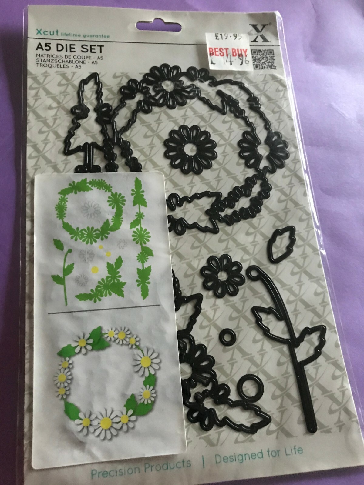 XCUT A5 DAISY CHAIN FRAME CUTTING DIE COLLECTION. | eBay