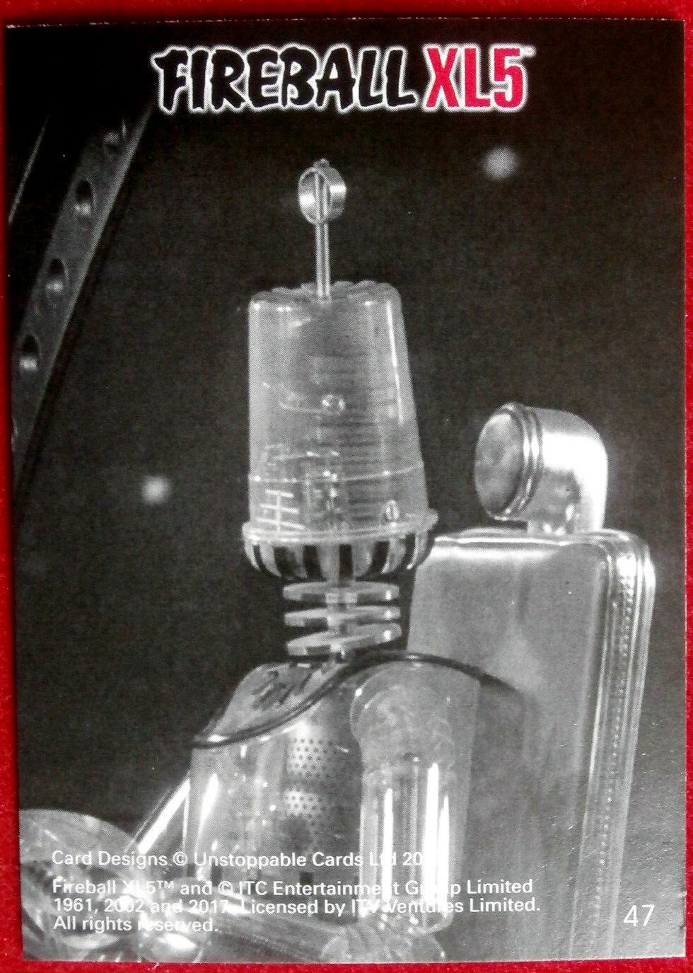 FIREBALL XL5 - Card #47 - ROBERT THE ROBOT - Gerry Anderson - 2017 ...