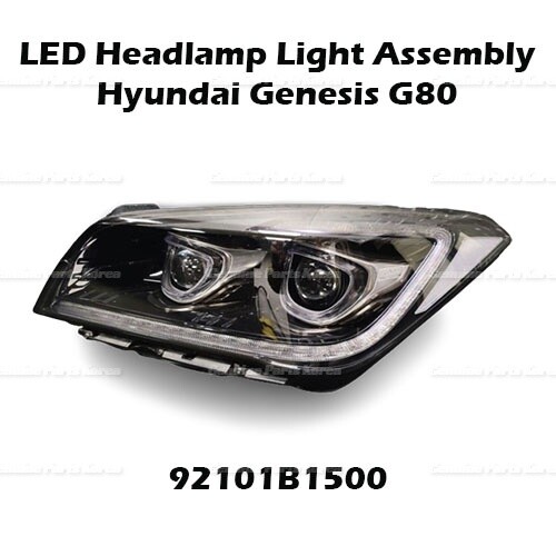 ⭐Genuine⭐ LED Headlamp Light Assembly LH for Hyundai Genesis G80 2017 ...
