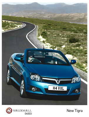 Vauxhall New Tigra Press Release Photo | eBay UK